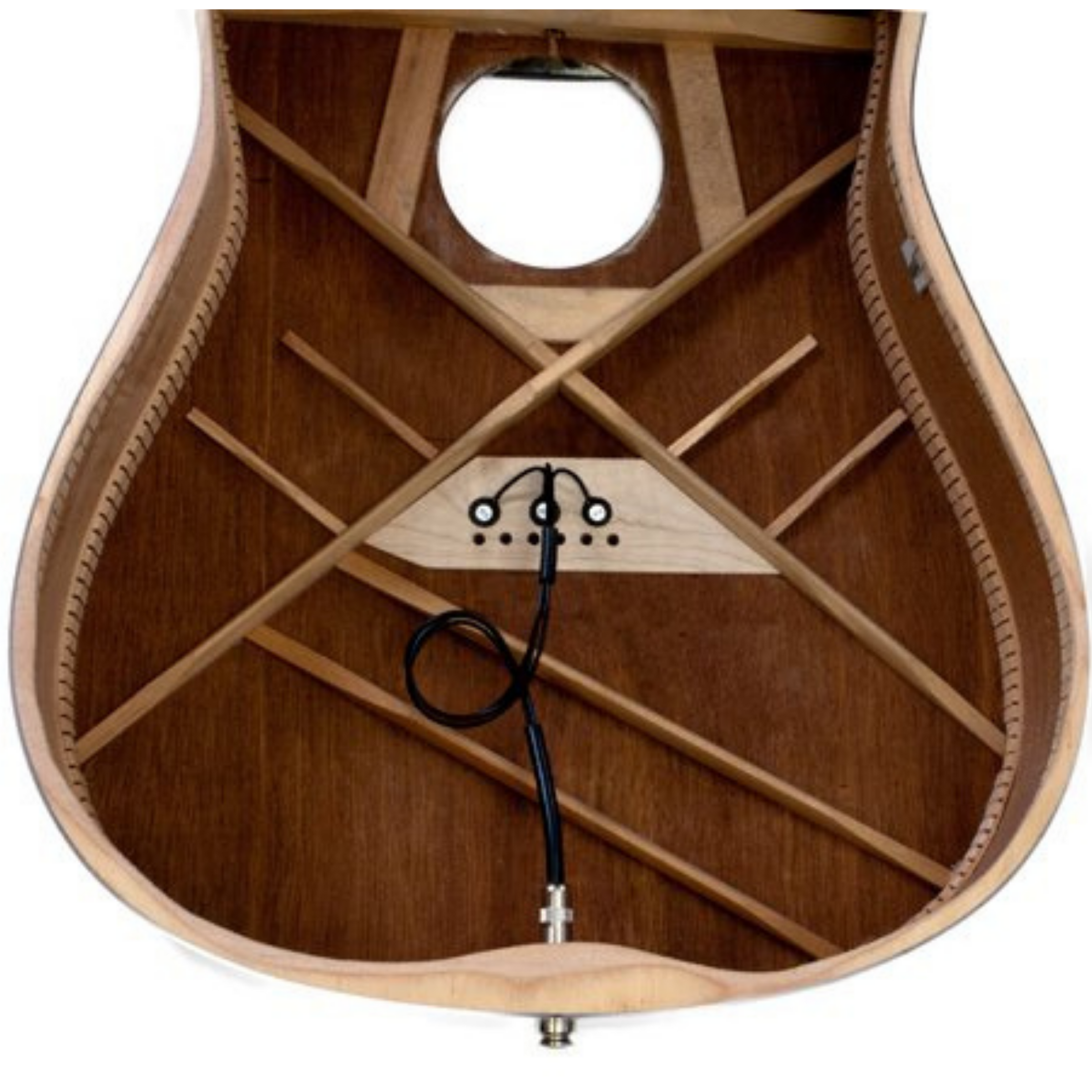 K&K Sound Pure Mini Acoustic Pickup + Volume Control Set — Echoinox