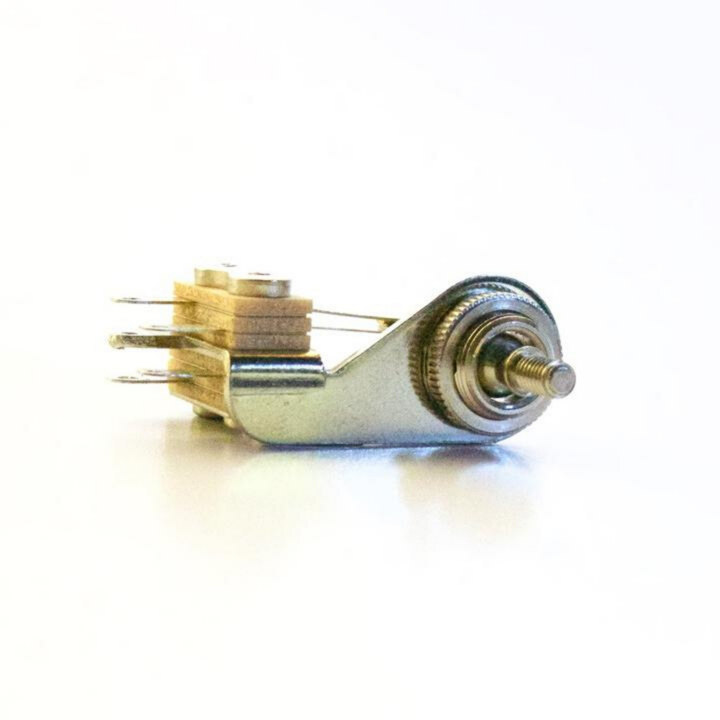 Techworks Switchcraft Right Angle 3-Way Toggle Switch — Echoinox